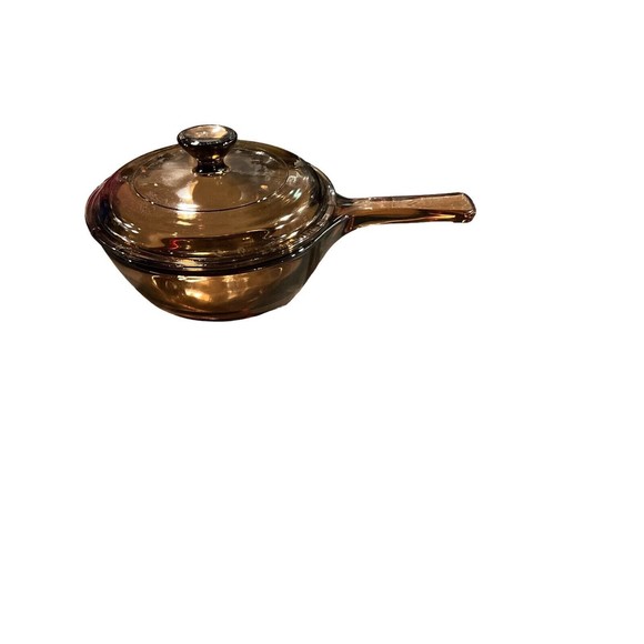 Corningware | Kitchen | Pyrex Corning Vision Ware Amber Glass 5 L Qt ...